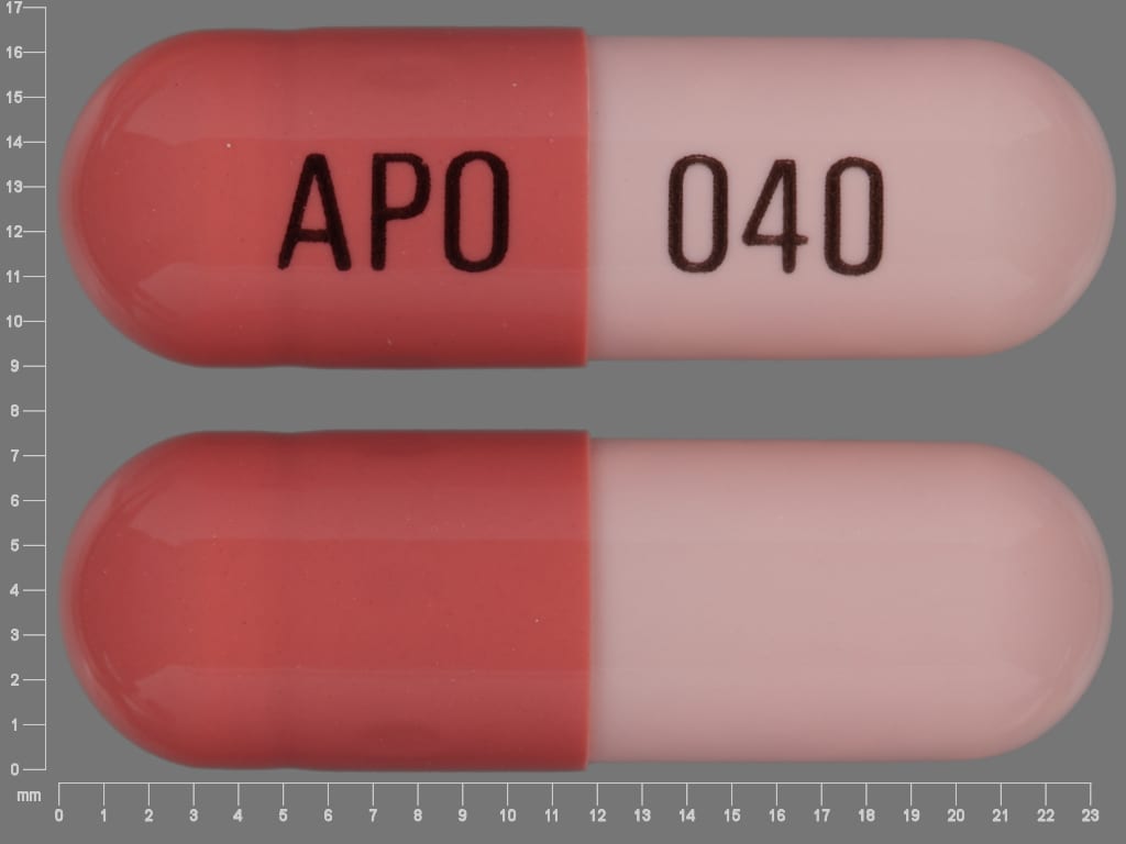 Pill Finder: APO 040 Pink Capsule-shape - Medicine.com