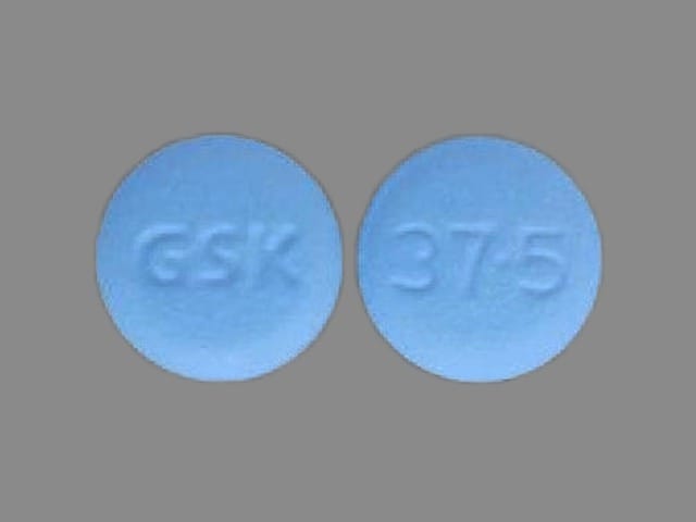 Pill Finder: GSK 37.5 Blue Round - Medicine.com
