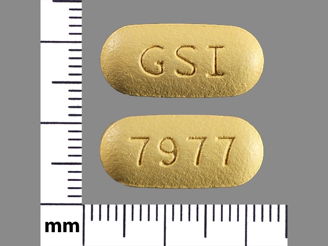 Pill Finder: GSI 7977 Yellow Capsule-shape - Medicine.com