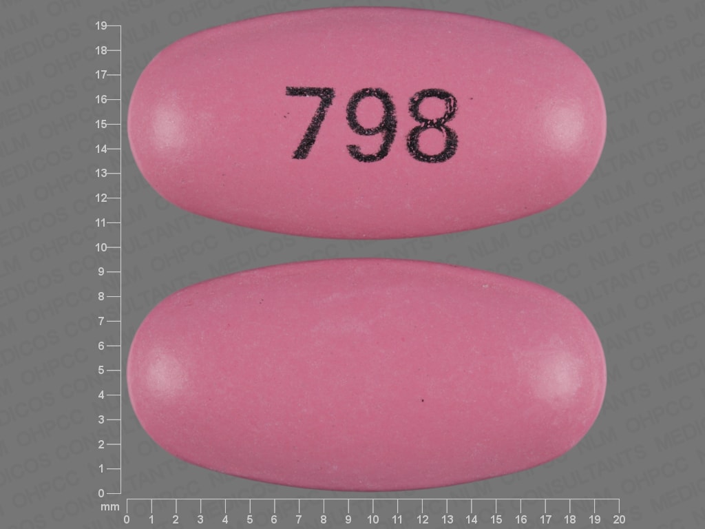 Pill Finder: 798 Pink Elliptical / Oval - Medicine.com