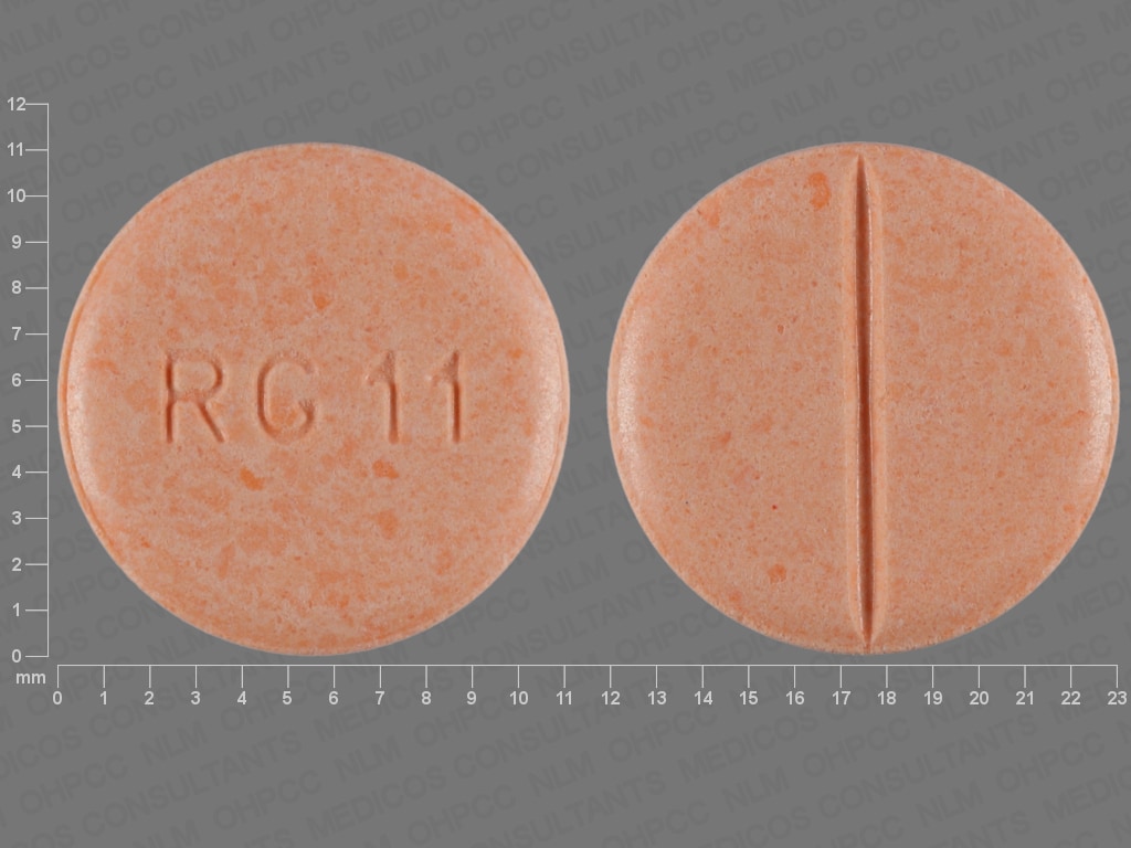 Pill Finder: RG11 Peach Round - Medicine.com