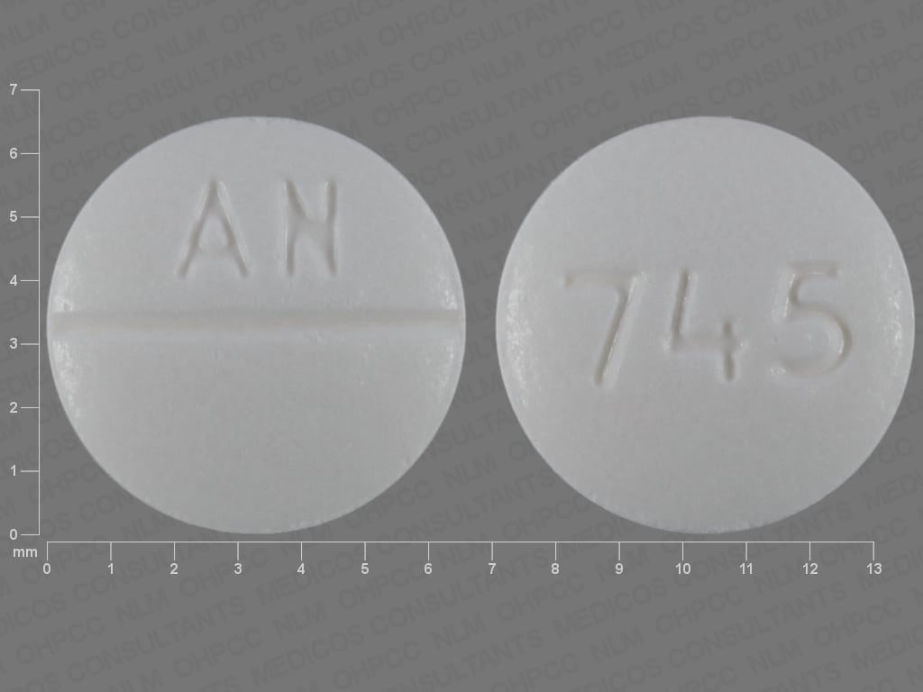 Pill Finder: AN 745 White Round - Medicine.com