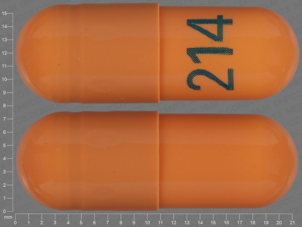 Pill Finder: 214 Orange Capsule-shape - Medicine.com
