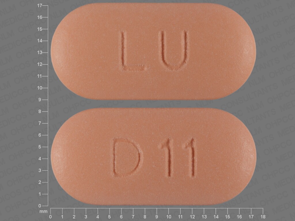 Pill Finder: LU D11 Orange Capsule-shape - Medicine.com