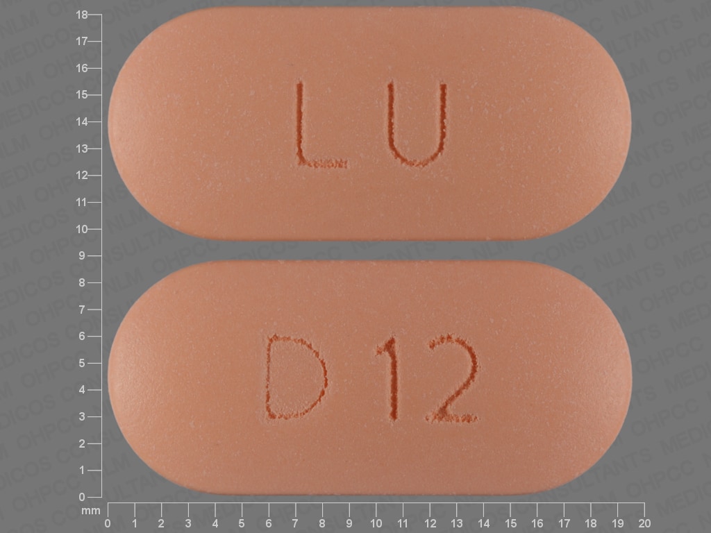 Pill Finder: LU D12 Orange Capsule-shape - Medicine.com