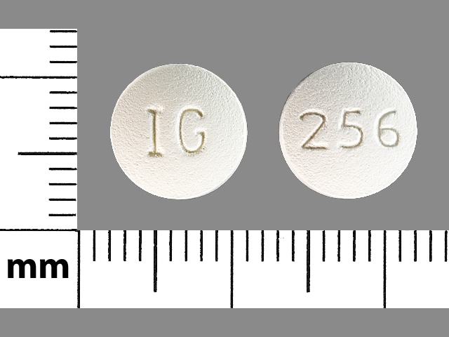 Pill Finder: IG 256 White Round - Medicine.com