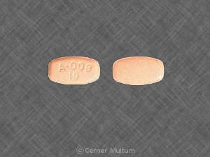 Pill Finder: A-008 10 Pink Rectangle - Medicine.com