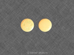 Pill Finder: A-009 15 Yellow Round - Medicine.com
