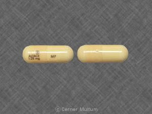Pill Finder: ALTACE 1.25 mg MP Yellow Capsule-shape - Medicine.com