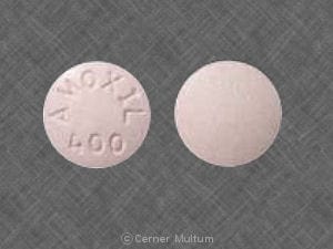 Pill Finder: AMOXIL 400 Pink Round - Medicine.com