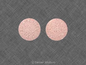 Pill Finder: AUGMENTIN 400 Pink Round - Medicine.com