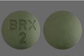 Pill Finder: BRX 2 Green Round - Medicine.com