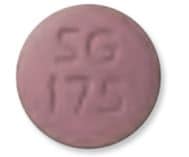 Pill Finder: SG 175 Purple Round - Medicine.com