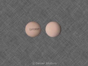 Pill Finder: CAFERGOT Pink Round - Medicine.com