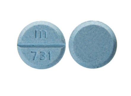Pill Finder: m 731 Blue Round - Medicine.com