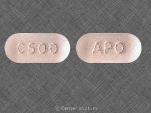 Pill Finder: APO C500 White Elliptical / Oval - Medicine.com