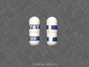 Pill Finder: 7767 100 White Capsule-shape - Medicine.com