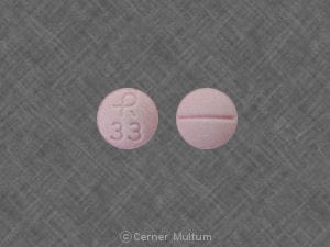 Pill Finder: R 33 Pink Round - Medicine.com