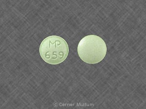Pill Finder: MP 659 Green Round - Medicine.com