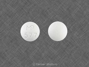 Pill Finder: MP 577 White Round - Medicine.com