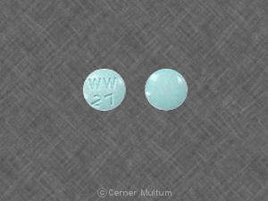 Pill Finder: WW 27 Blue Round - Medicine.com