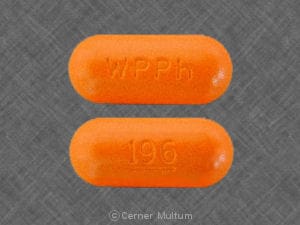 Pill Finder: 196 WPPh Orange Elliptical / Oval - Medicine.com