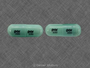 Pill Finder: par 220 par 220 Green Capsule-shape - Medicine.com