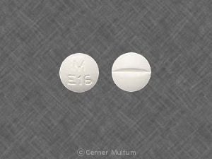 Pill Finder: M E16 White Round - Medicine.com