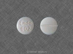 Pill Finder: Endo 602 White Round - Medicine.com