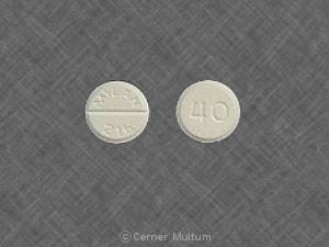 Pill Finder: MYLAN 216 40 White Round - Medicine.com