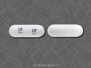 Pill Finder: IP 101 IP 101 White Capsule-shape - Medicine.com
