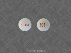Pill Finder: 301 ETHEX White Round - Medicine.com