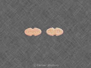 Pill Finder: LEVOXYL dp 25 Orange Elliptical / Oval - Medicine.com