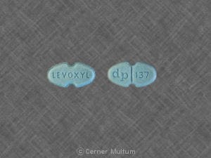 Pill Finder: LEVOXYL dp 137 Blue Elliptical / Oval - Medicine.com