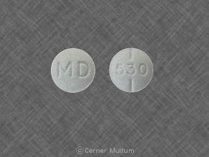 Pill Finder: MD 530 Blue Round - Medicine.com