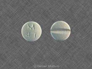 Pill Finder: M 47 Blue Round - Medicine.com