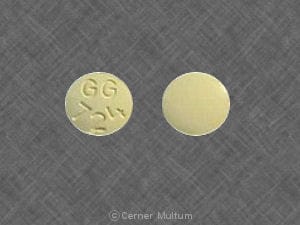 Pill Finder: GG 724 Yellow Round - Medicine.com