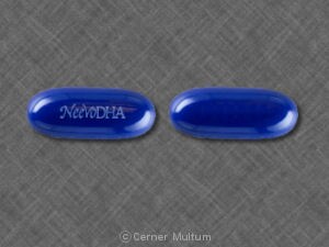Pill Finder: NeevoDHA Blue Capsule-shape - Medicine.com