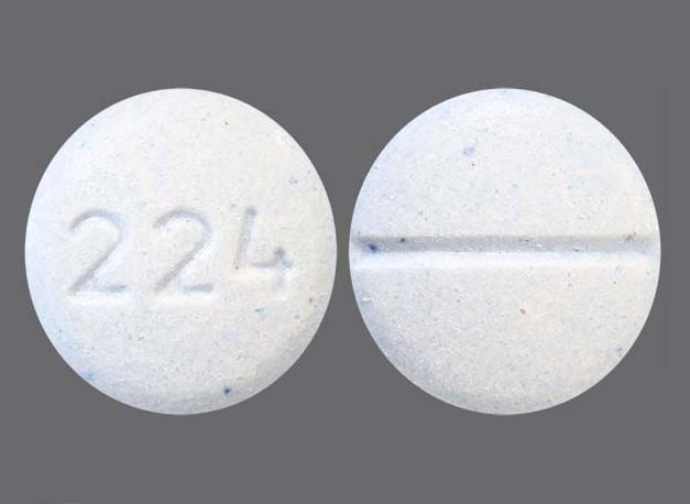 Pill Finder: 224 Blue Round - Medicine.com