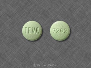 Pill Finder: TEVA 7202 Green Round - Medicine.com