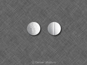 Pill Finder: 54 899 White Round - Medicine.com
