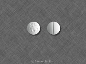 Pill Finder: 54 343 White Round - Medicine.com