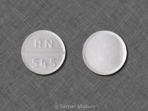 Pill Finder: AN 545 White Round - Medicine.com