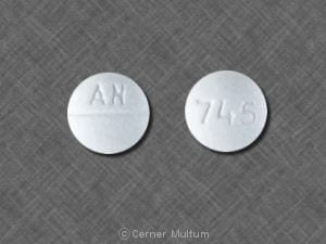 Pill Finder: AN 745 White Round - Medicine.com