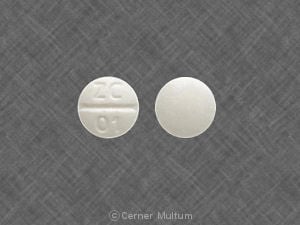 Pill Finder: ZC 01 White Round - Medicine.com