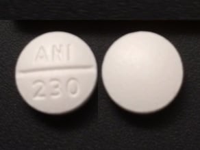 Pill Finder: ANI 230 White Round - Medicine.com