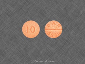 Pill Finder: 10 DAN 5554 Orange Round - Medicine.com