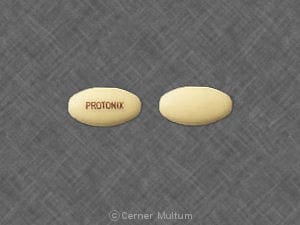 Pill Finder: PROTONIX Yellow Elliptical / Oval - Medicine.com