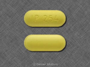 Pill Finder: IP 254 Yellow Capsule-shape - Medicine.com