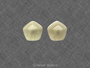 Pill Finder: 4891 SB Yellow Five-sided - Medicine.com
